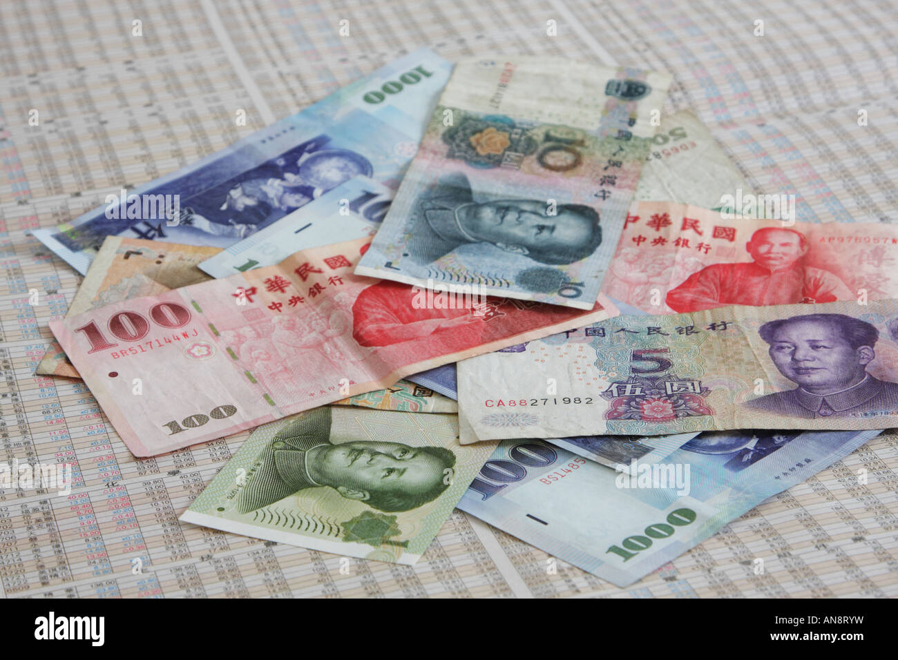 China chinese 1000 yuan banknote hi-res stock photography and images ...