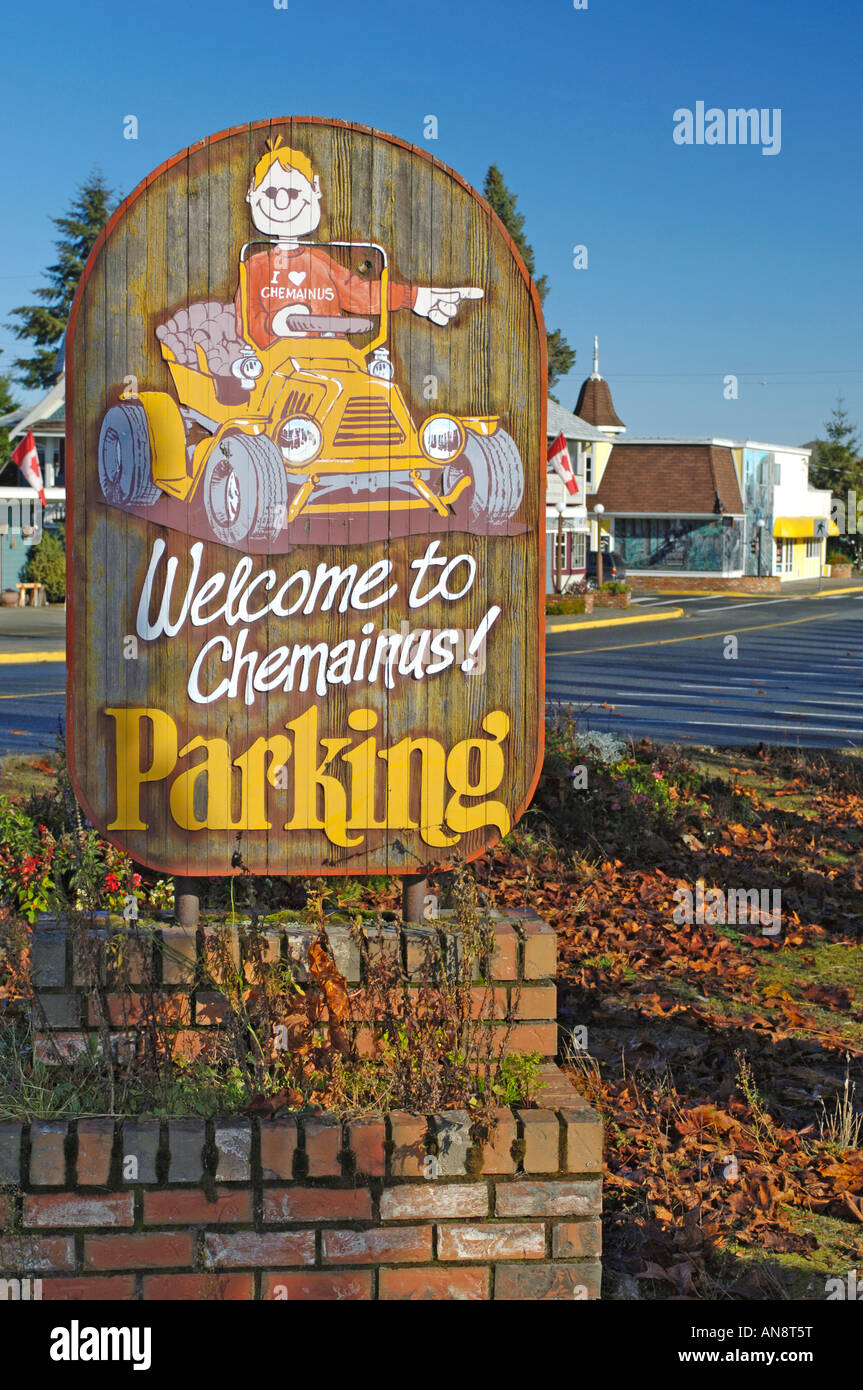 Chemainus town murals vancouver island hi-res stock photography and ...