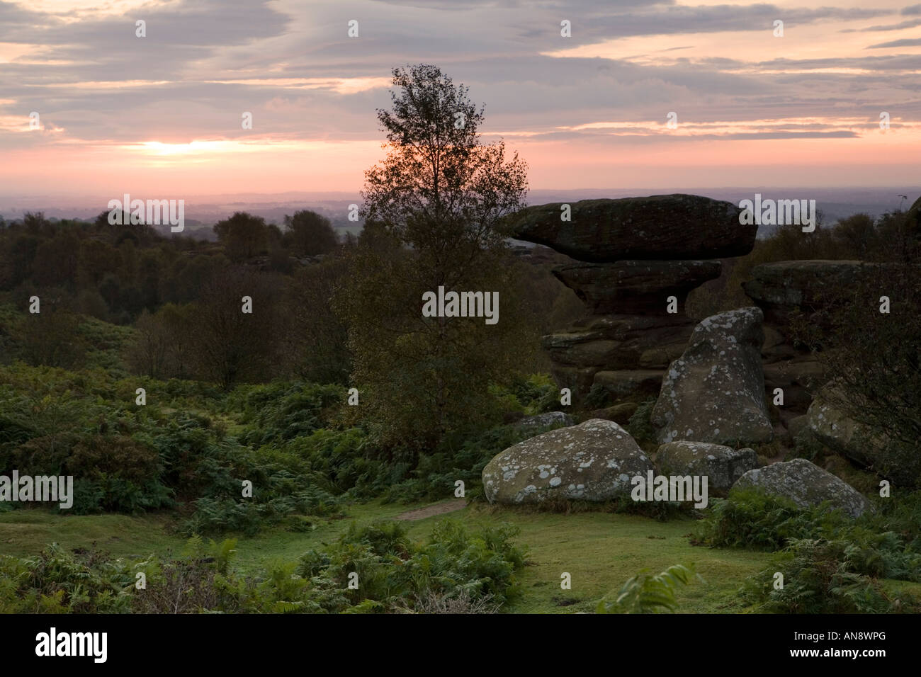 Brimham Rocks in Yorkshire Dales National Park are a major visitor ...