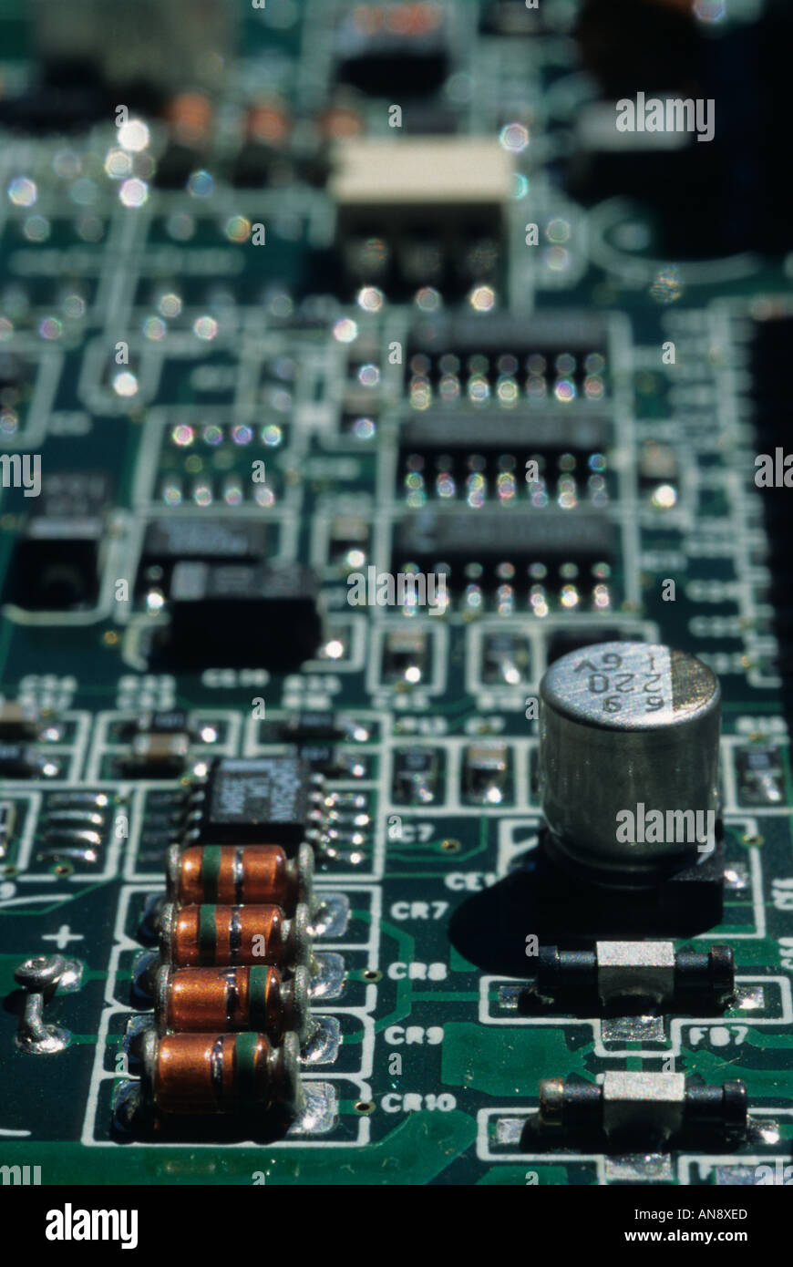 Electronic Circuit Card Stock Photo - Alamy