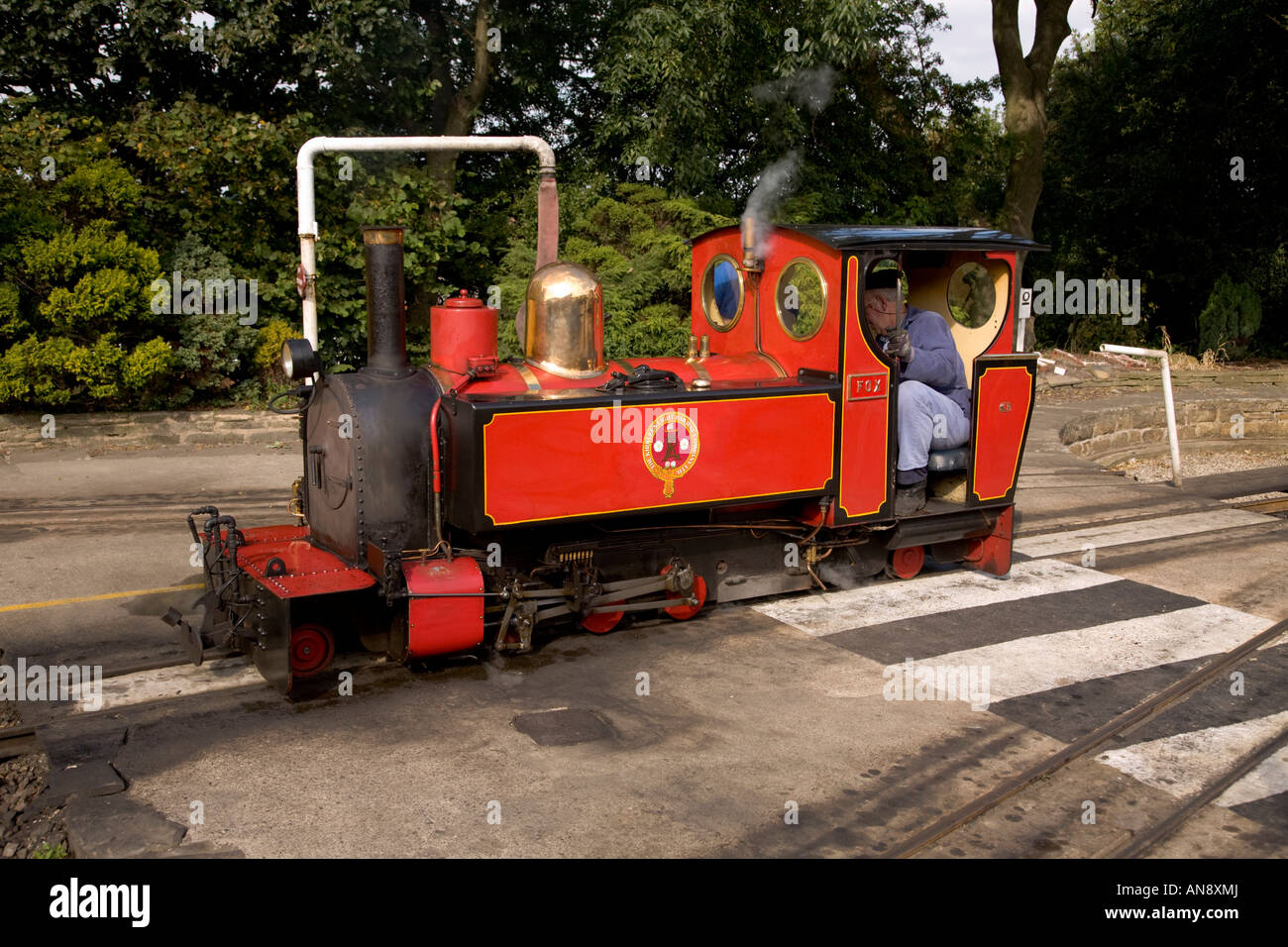 Kirklees light railway steam locomotive hi-res stock photography and ...