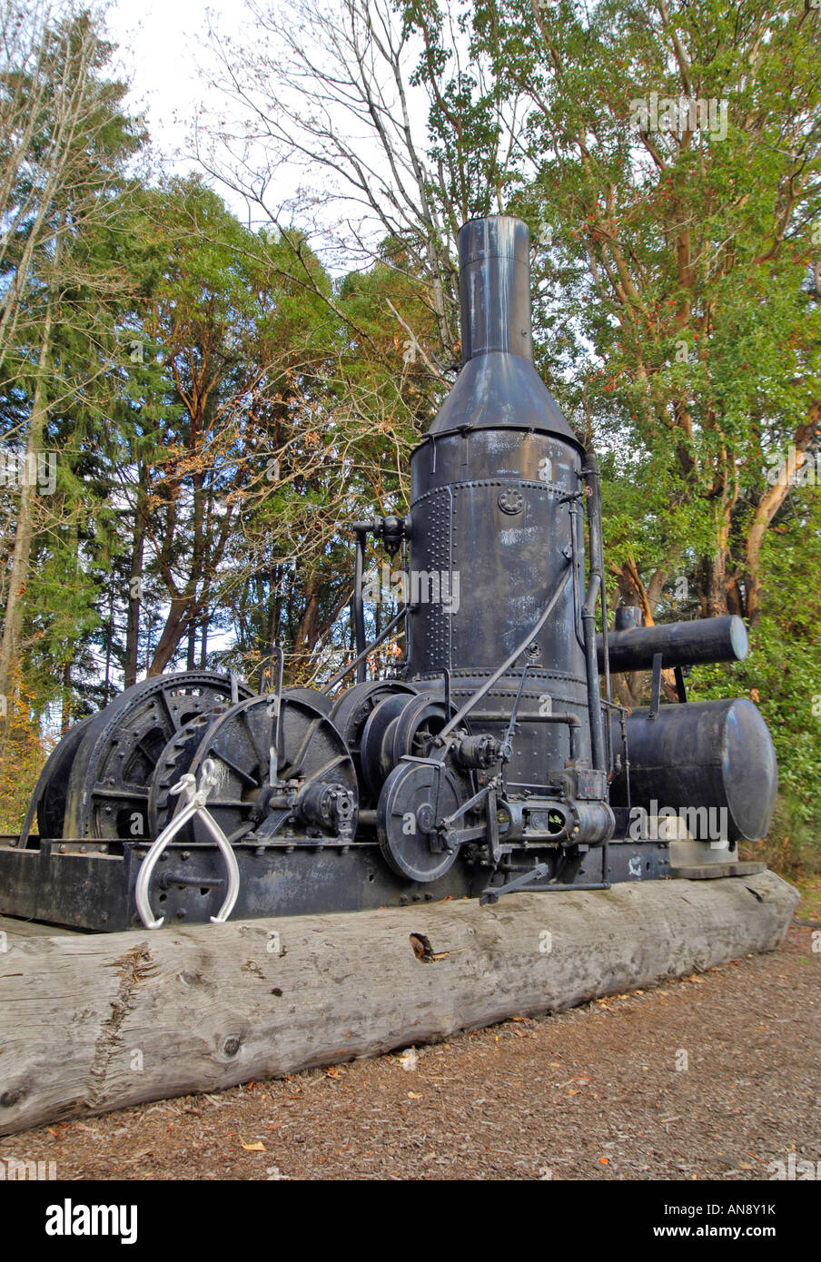 Steam donkey engine hi-res stock photography and images - Alamy