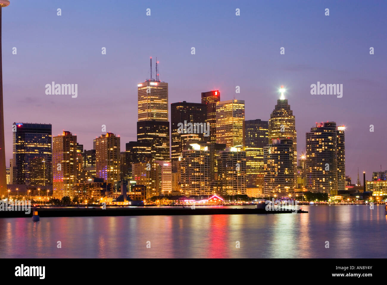 Toronto skyline Ontario Canada Stock Photo - Alamy