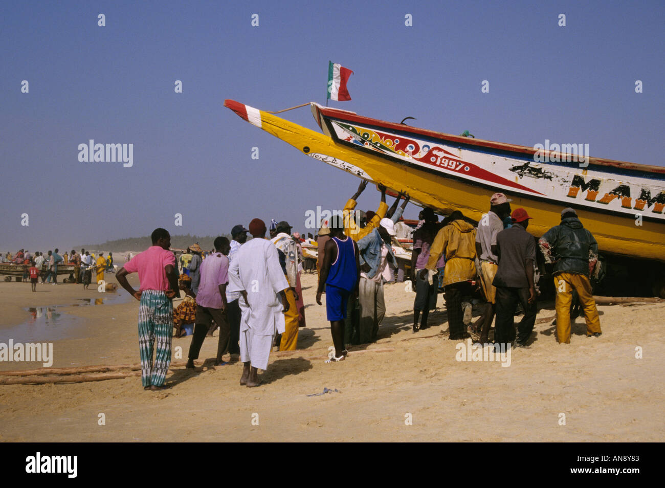 African coastal village senegal hi-res stock photography and images - Alamy