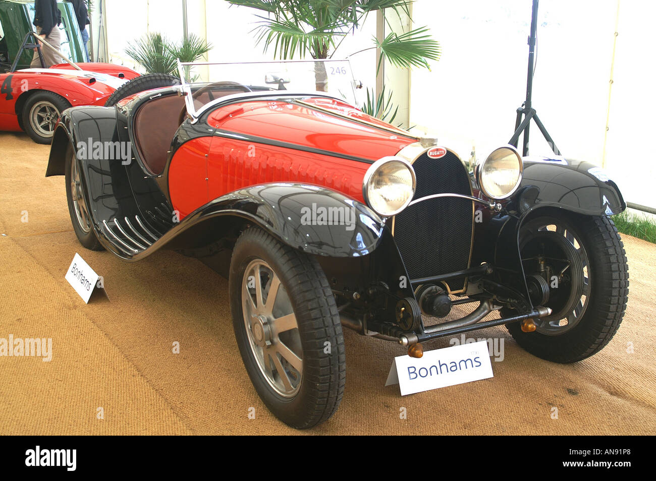 Race car bugatti red hi-res stock photography and images - Alamy