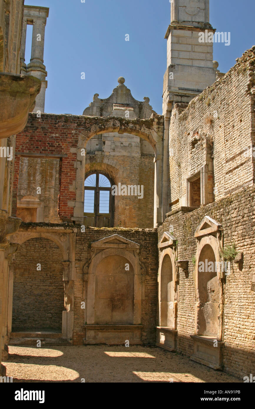 Kirby Hall Elizabethan 17th Century Mansion House Stock Photo - Alamy
