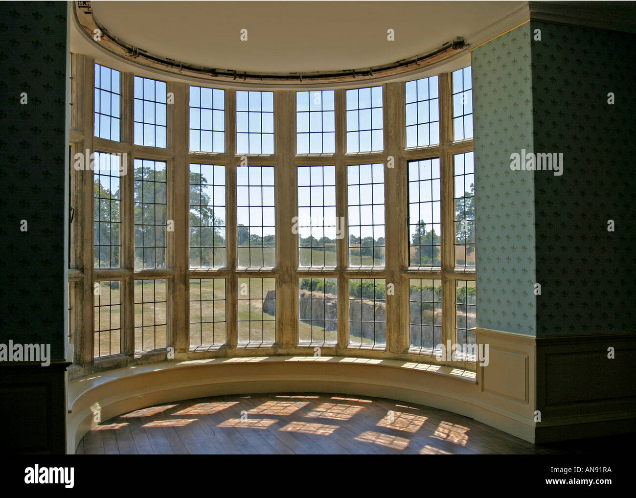 Kirby Hall Elizabethan 17th Century Mansion House Stock Photo - Alamy
