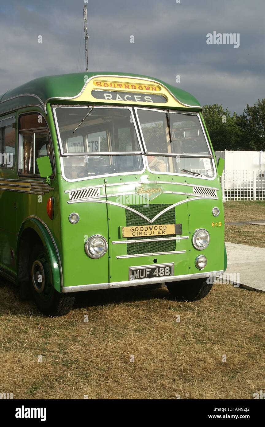 Classic bus or coach Stock Photo - Alamy