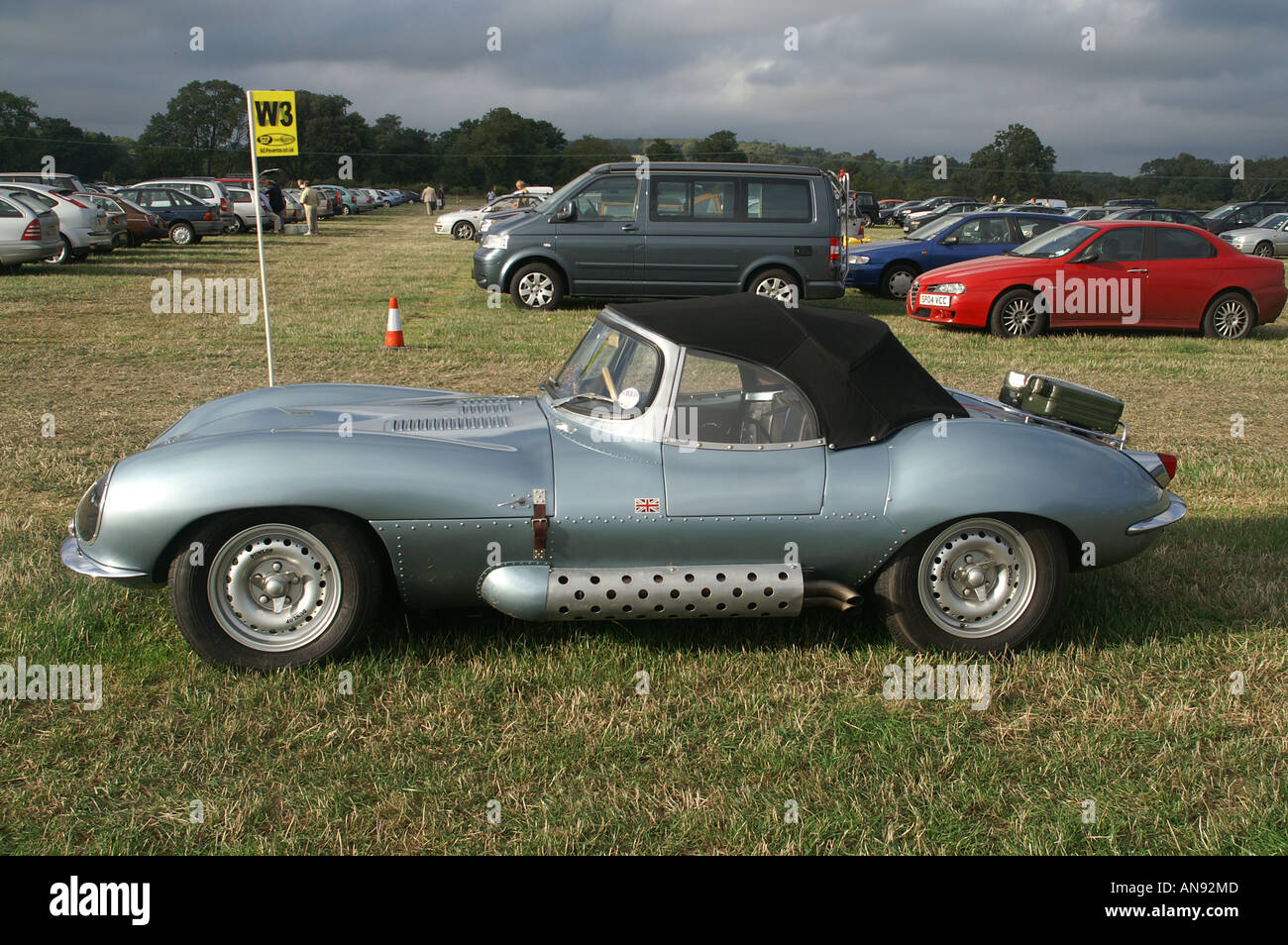 Jaguar XK SS lightweight race car Stock Photo - Alamy