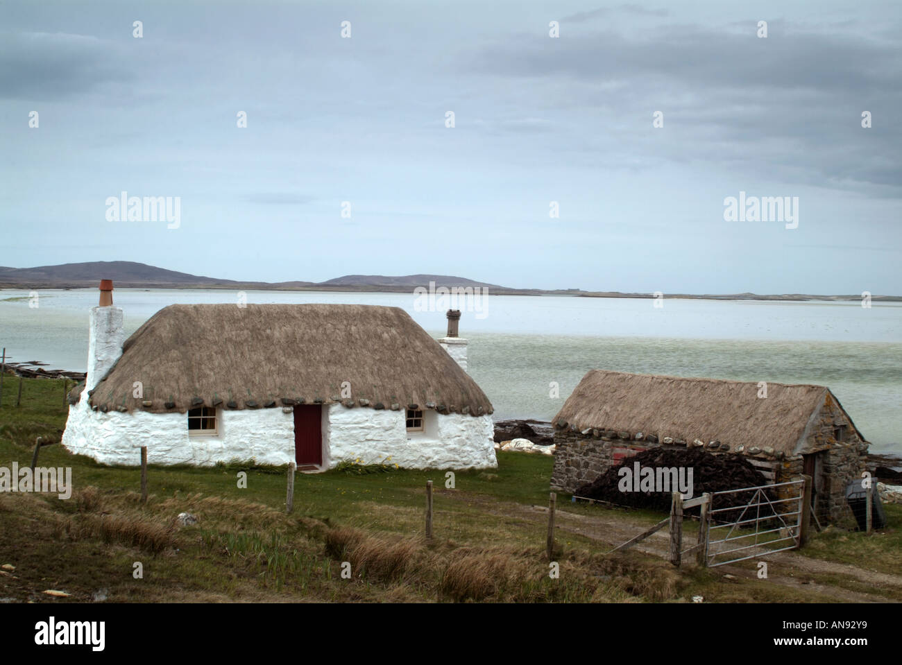 White crofts hi-res stock photography and images - Alamy