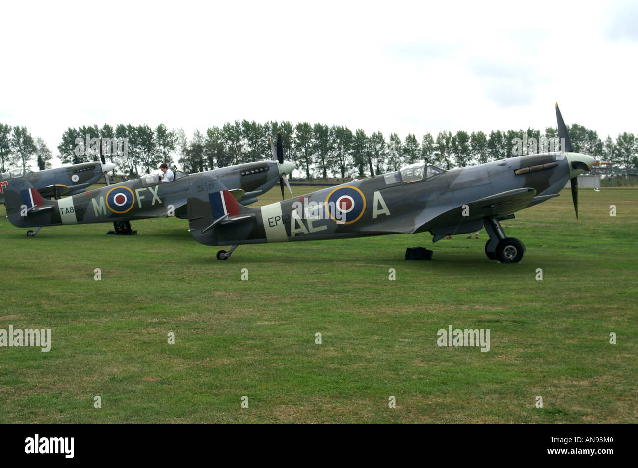 Battle of Britain Spitfires Stock Photo - Alamy
