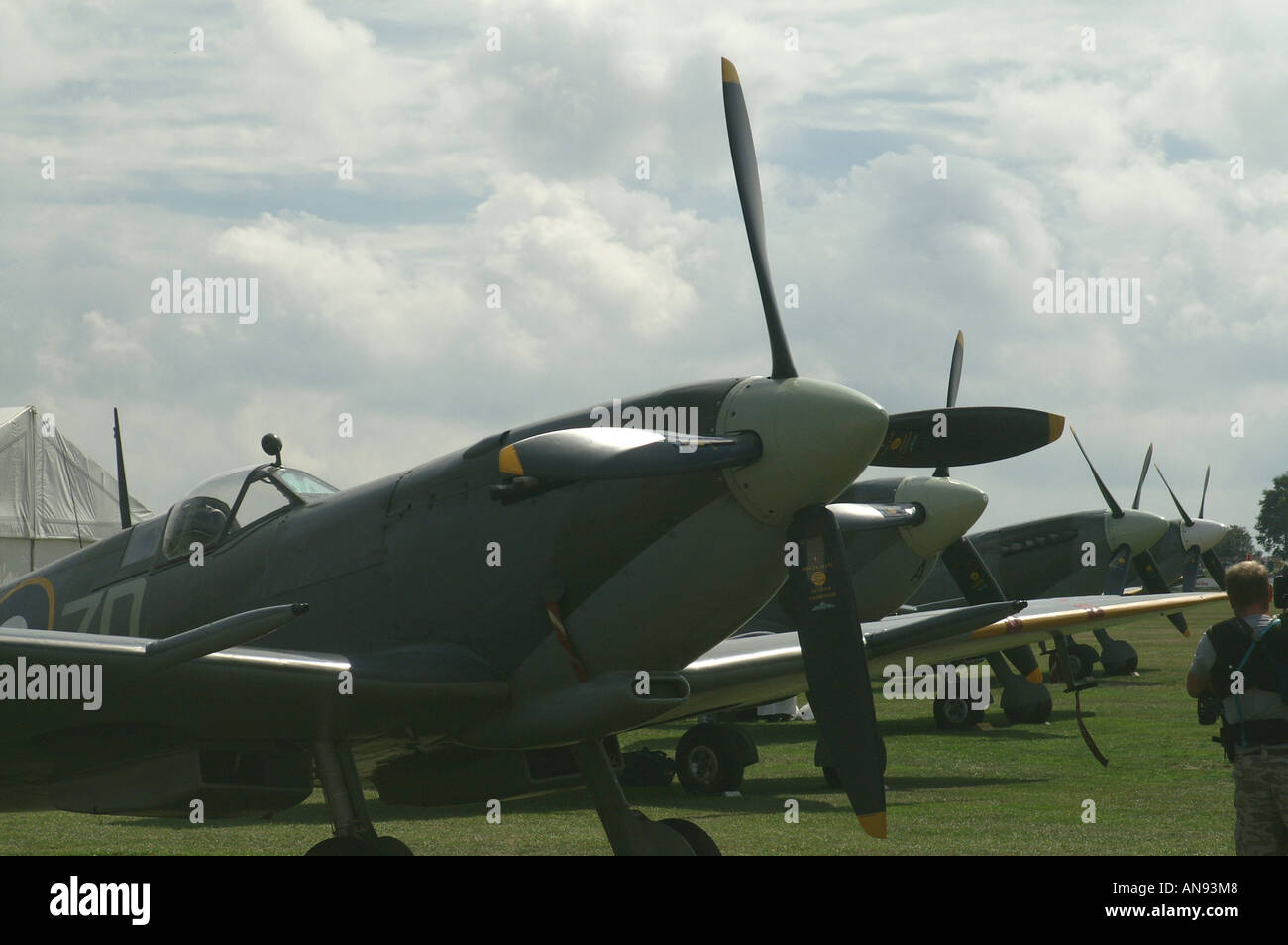 Battle of Britain Spitfires Stock Photo - Alamy