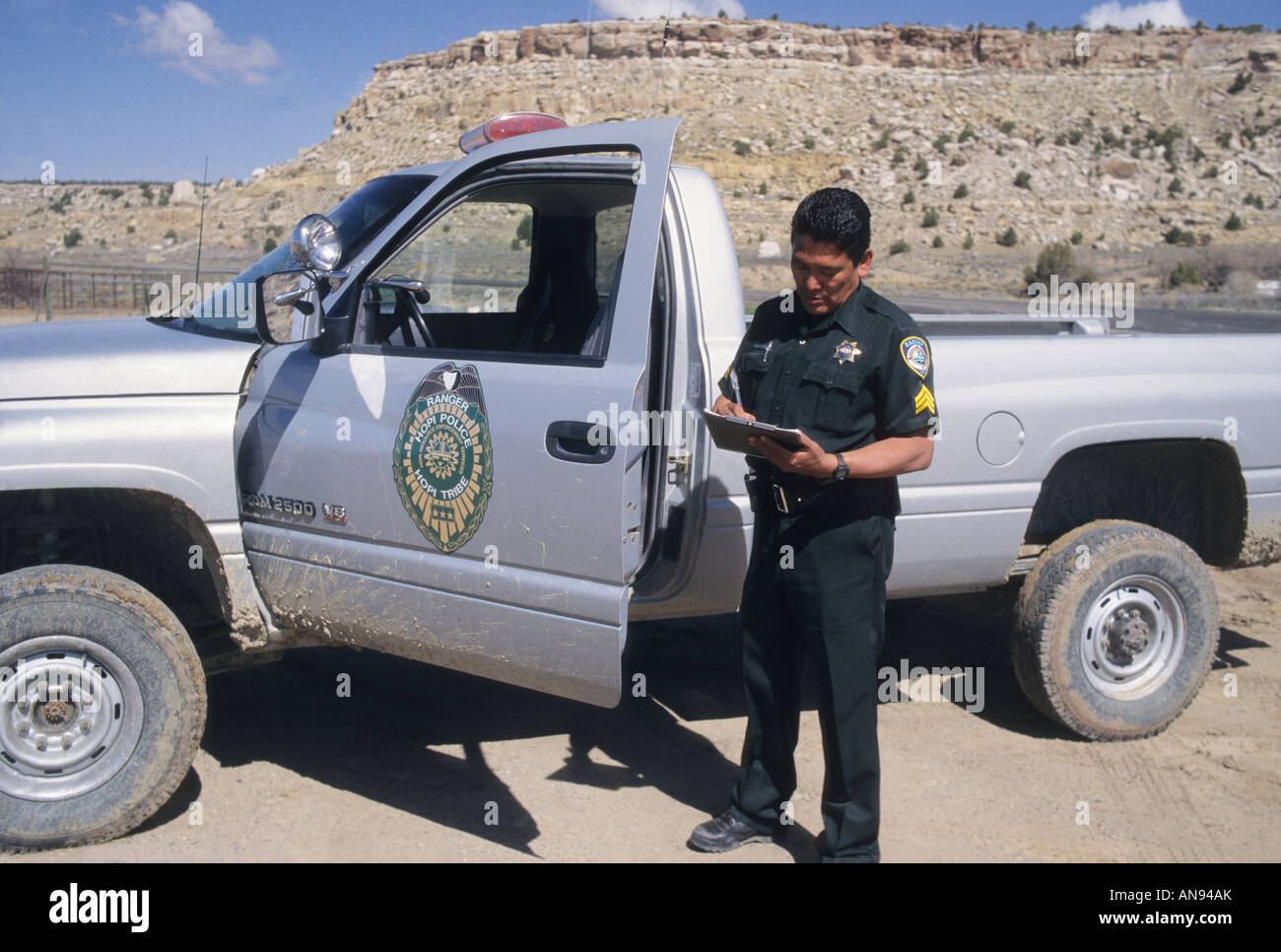 Hopi Policeman, Hopi Indian Reservation, Native American Law ...