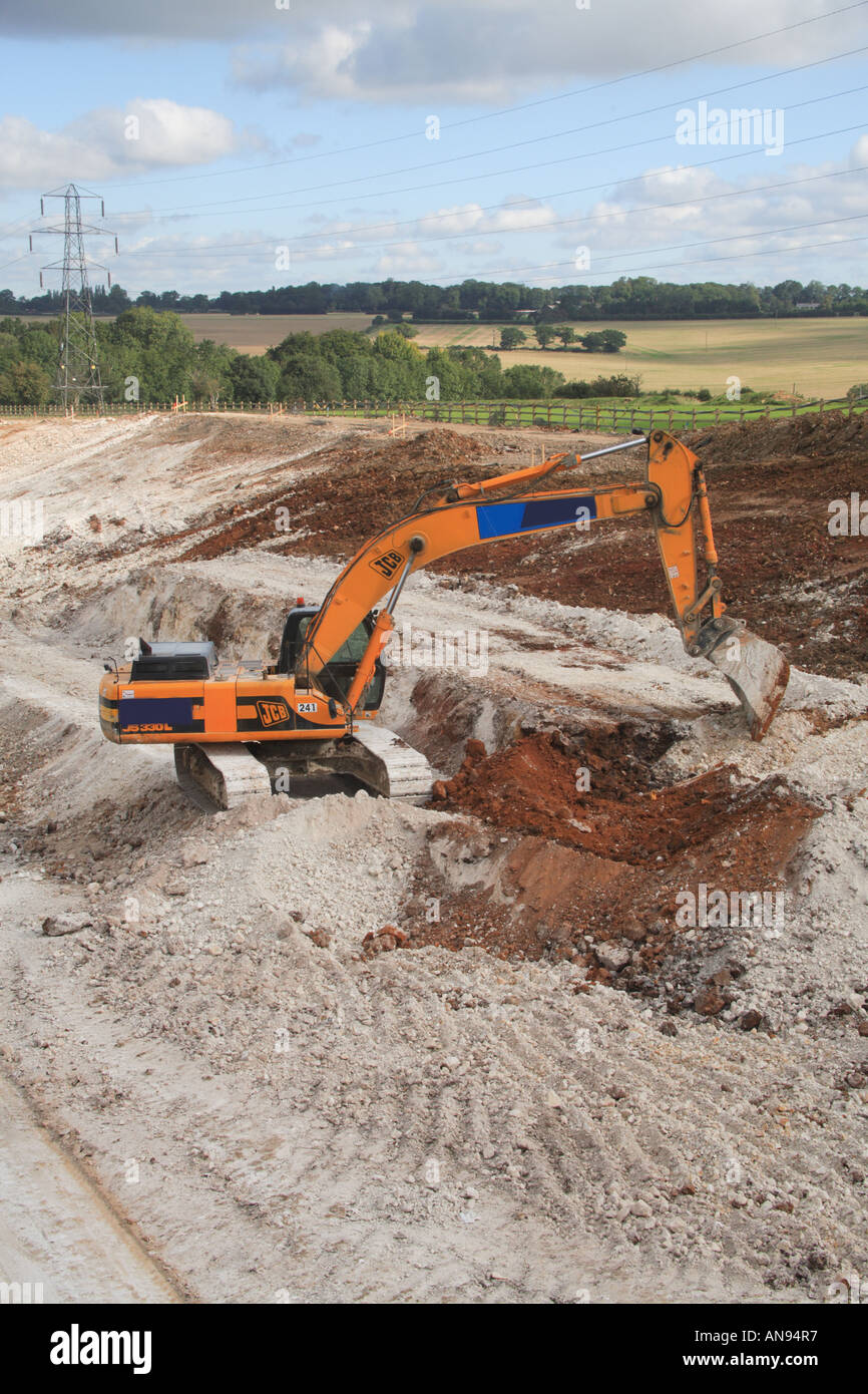 Demolition work motorway construction hi-res stock photography and ...