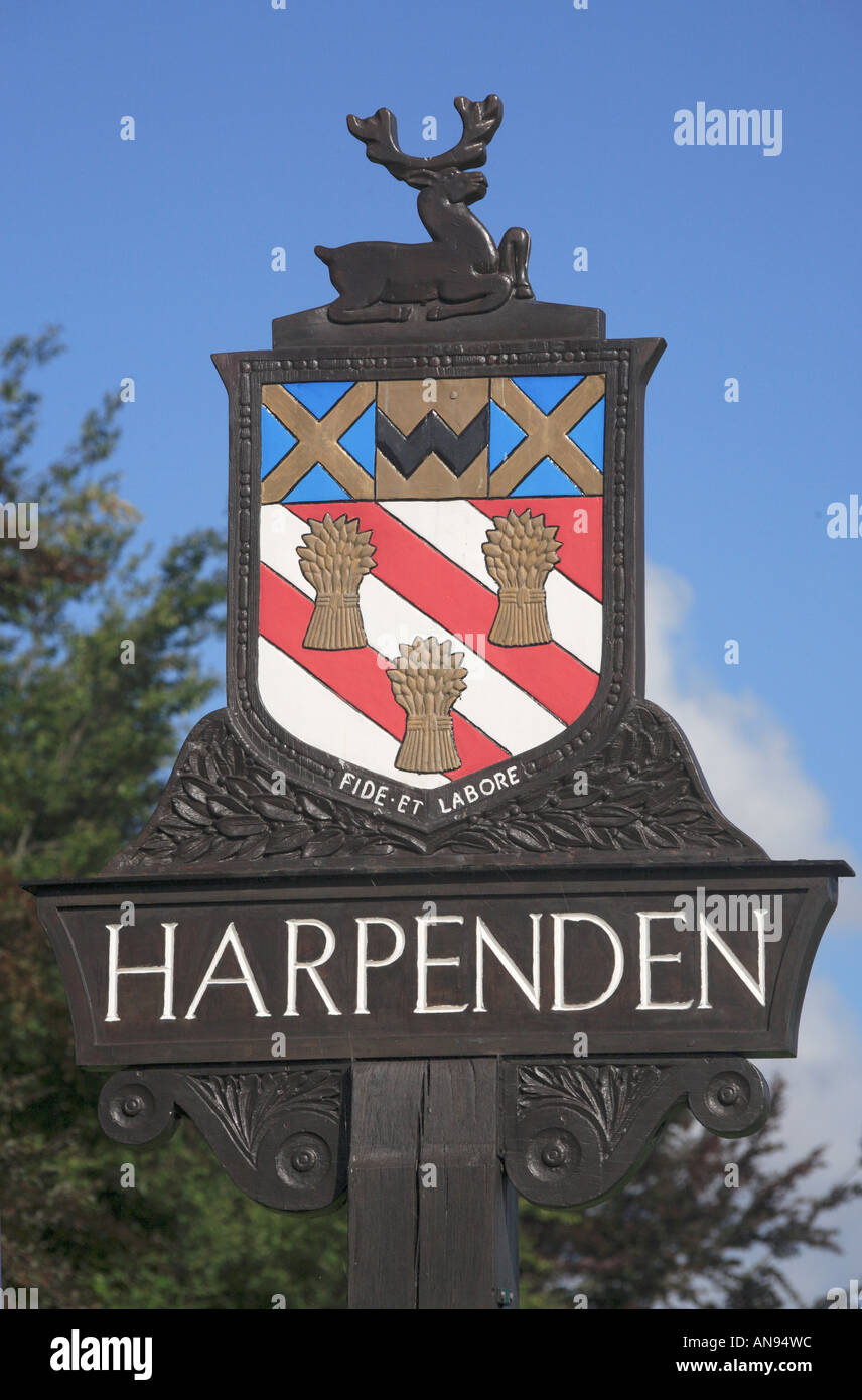 Harpenden Hertfordshire Herts England UK Stock Photo - Alamy