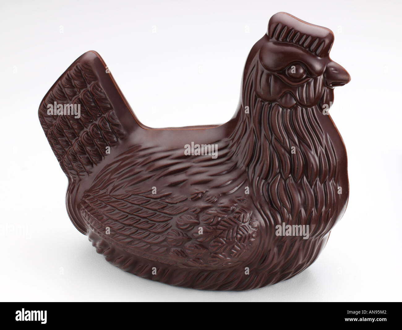 French chocolate hen Stock Photo - Alamy
