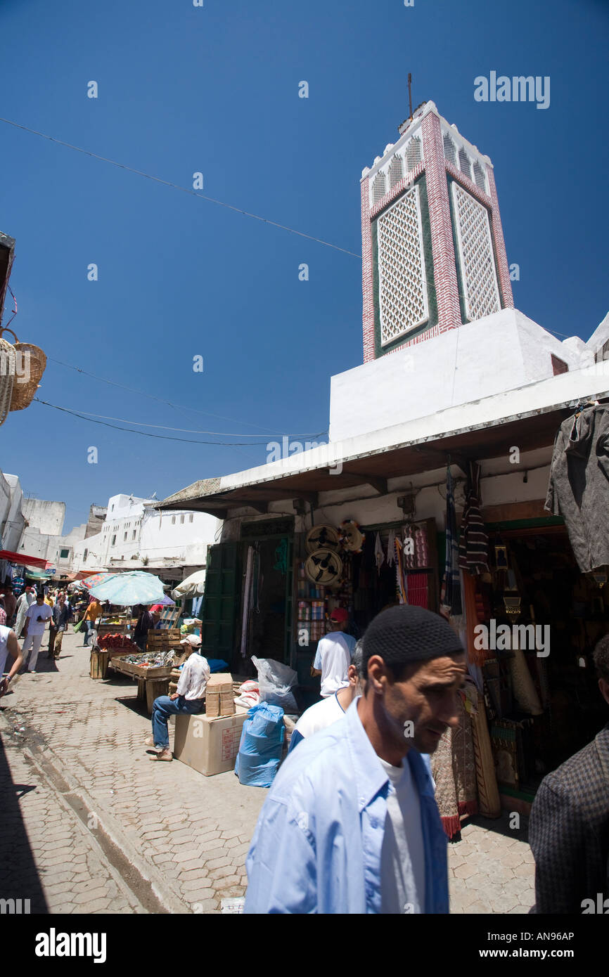 Urban scene in the medina, Tetouan, Morocco Stock Photo - Alamy
