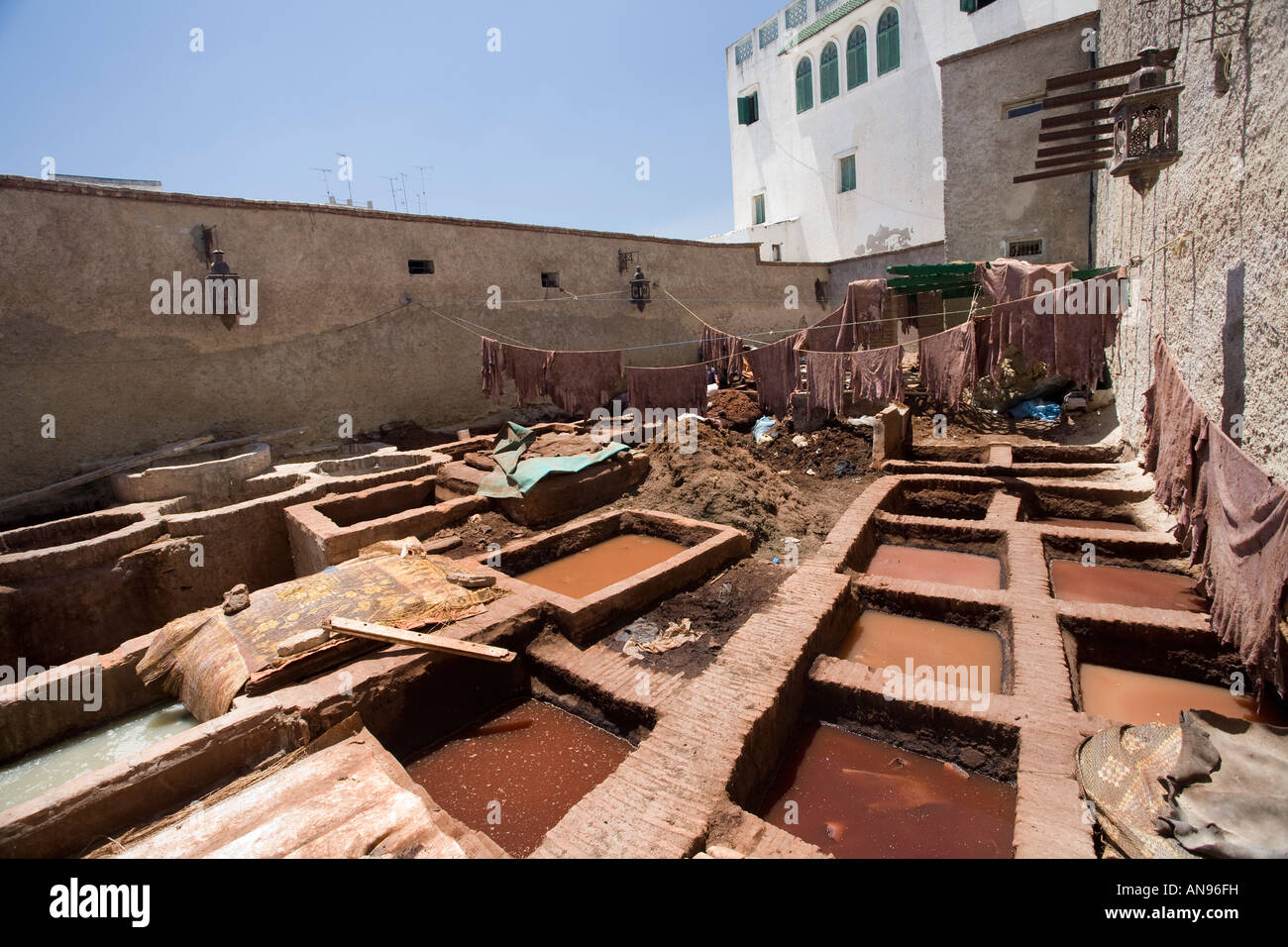 Tannery tetouan morocco hi-res stock photography and images - Alamy