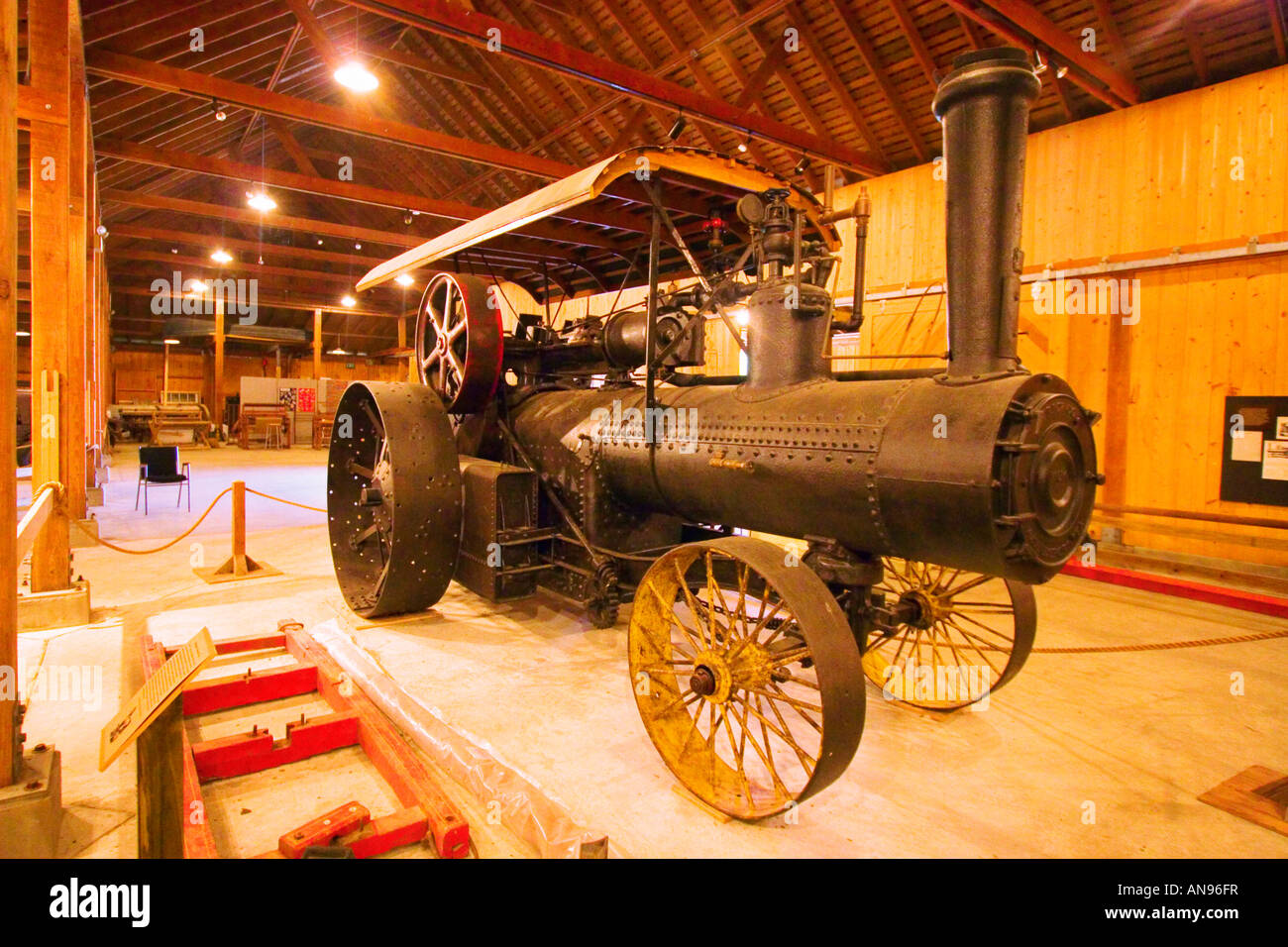 Old steam powered tractor, Jefferson Patterson Park and Museum, Saint ...