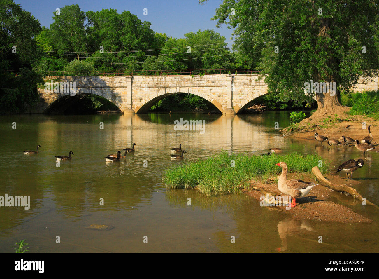 Aqueduct, C and O Canal National Historic Park, Williamsport, Maryland ...