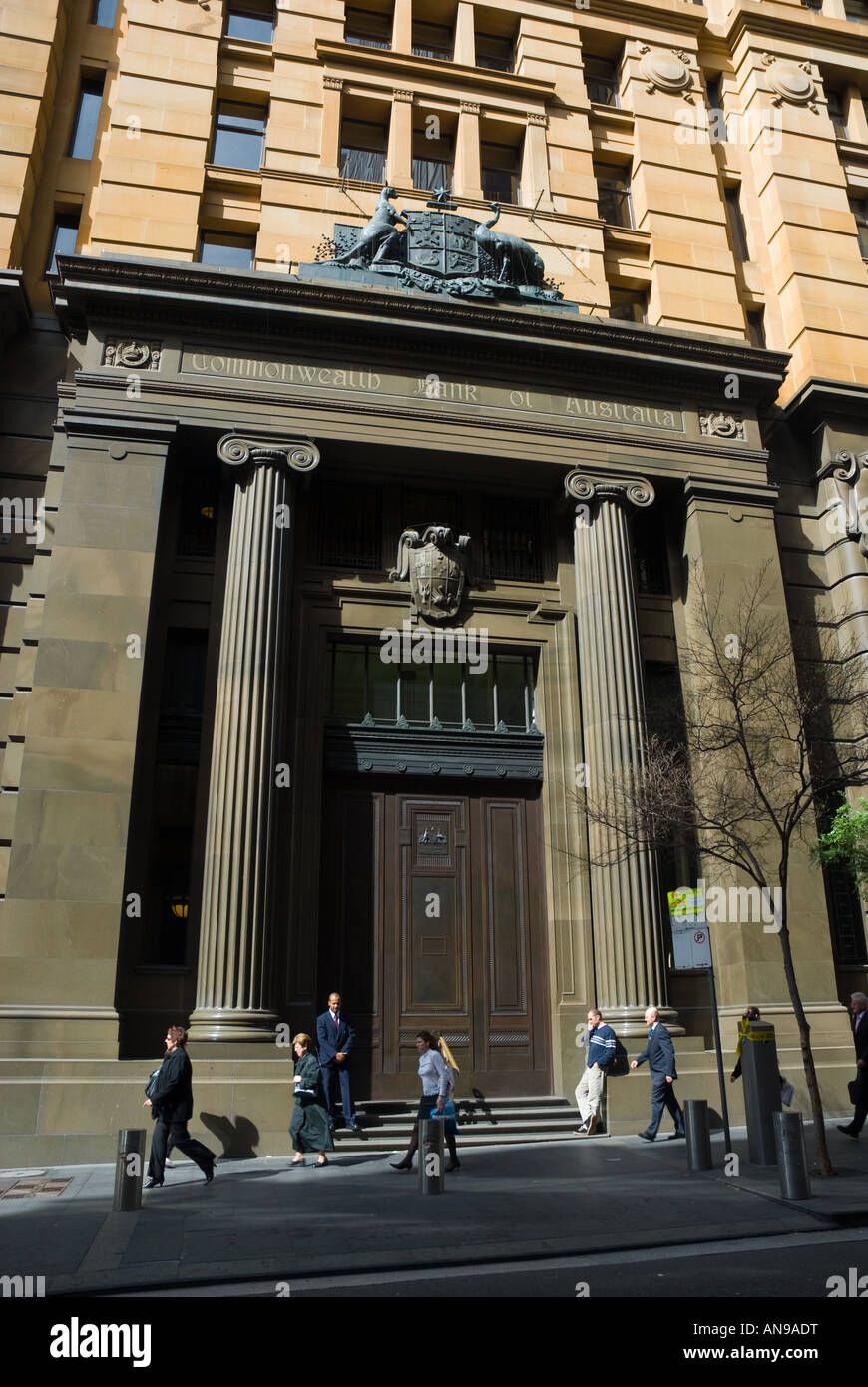 Commonwealth Bank Building. A fine example of grand Australian bank ...