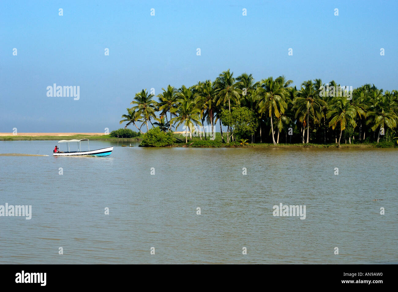ESTUARY AND BACKWATERS OF POOVAR, SOUTHERN KERALA, TRIVANDRUM DIST ...