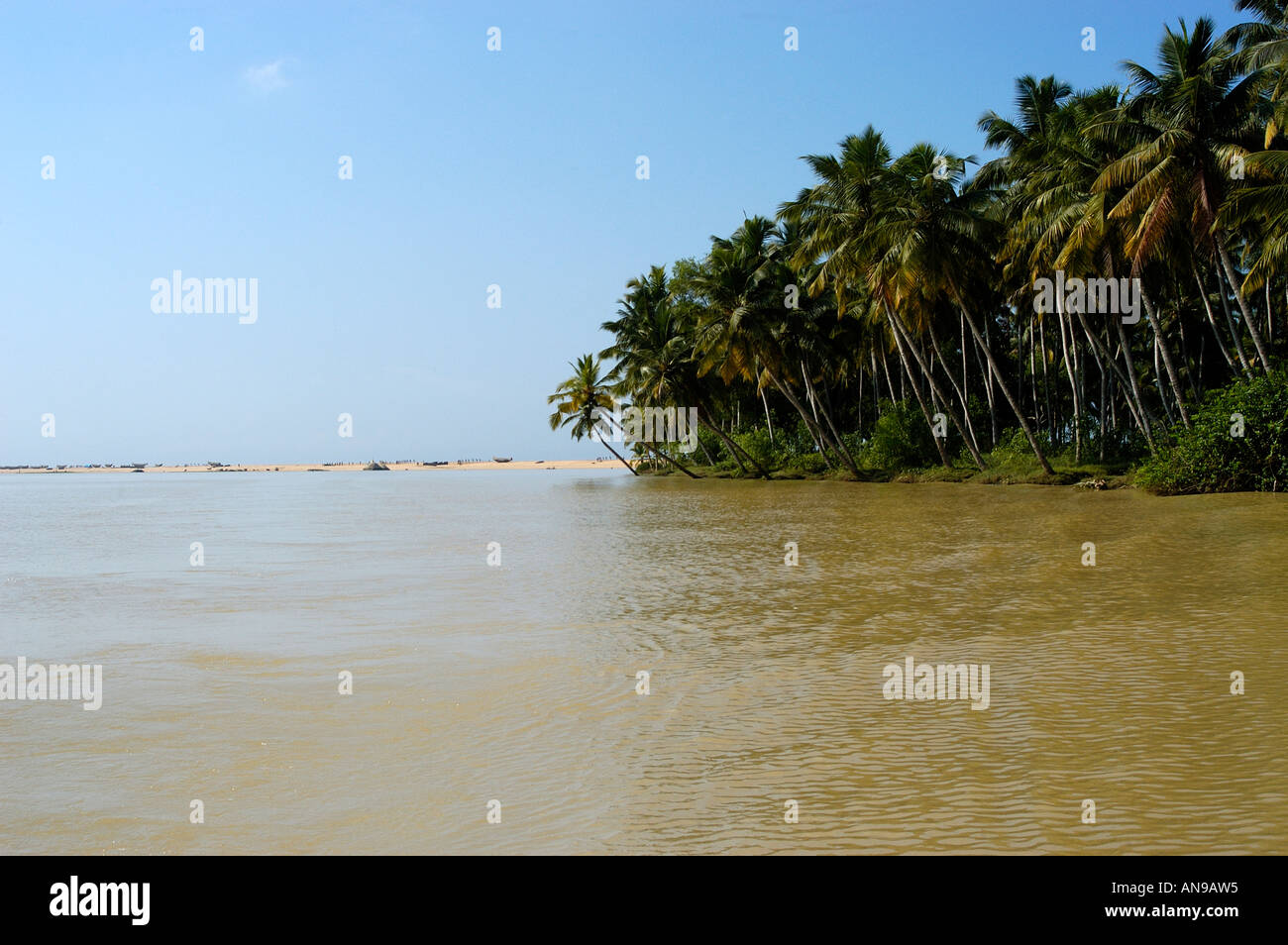 ESTUARY AND BACKWATERS OF POOVAR, SOUTHERN KERALA, TRIVANDRUM DIST ...