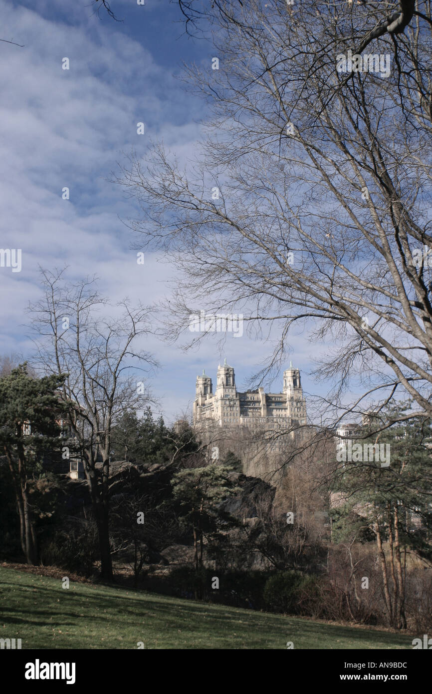 Belvedere Castle, Central Park New York Stock Photo - Alamy