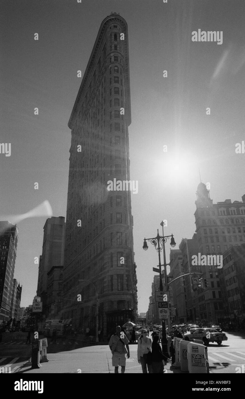 Flat Iron Building New York Stock Photo - Alamy