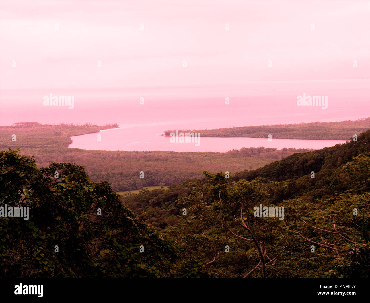 Daintree River Estuary, Daintree Rainforest, Queensland, Australia ...