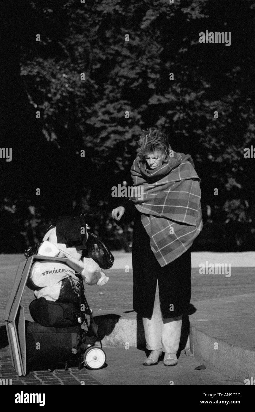 Bag Lady Homeless High Resolution Stock Photography and Images - Alamy