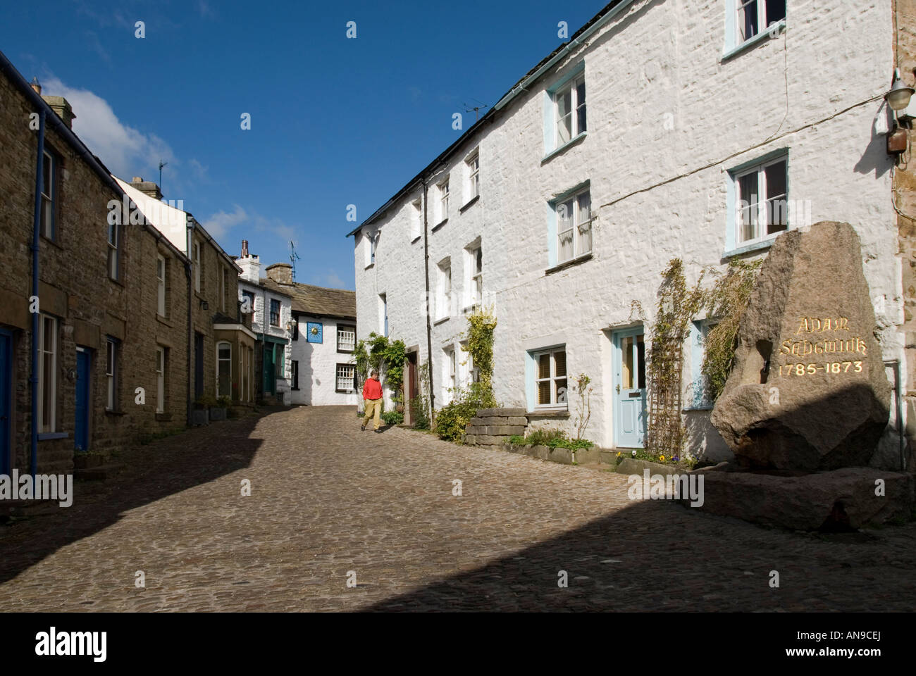 Dent Dentdale Yorkshire Dales National Park Cumbria England Stock Photo ...