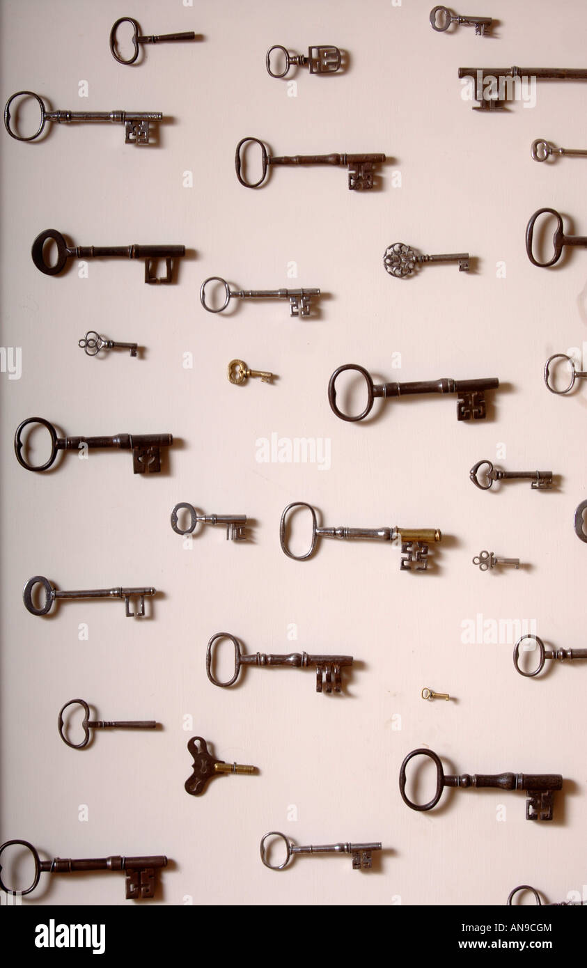 A VINTAGE KEY COLLECTION Stock Photo - Alamy
