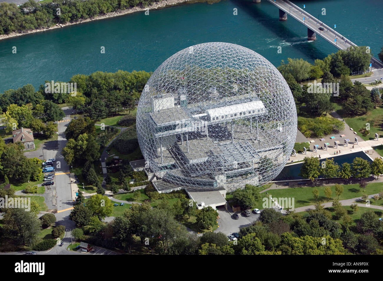 Montreal biosphere aerial High Resolution Stock Photography and Images ...