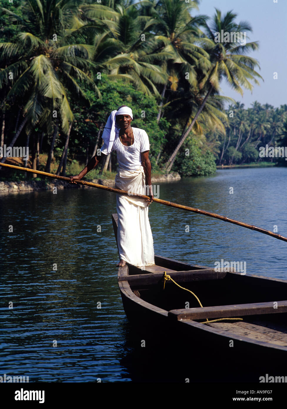 Trivandrum river hi-res stock photography and images - Alamy