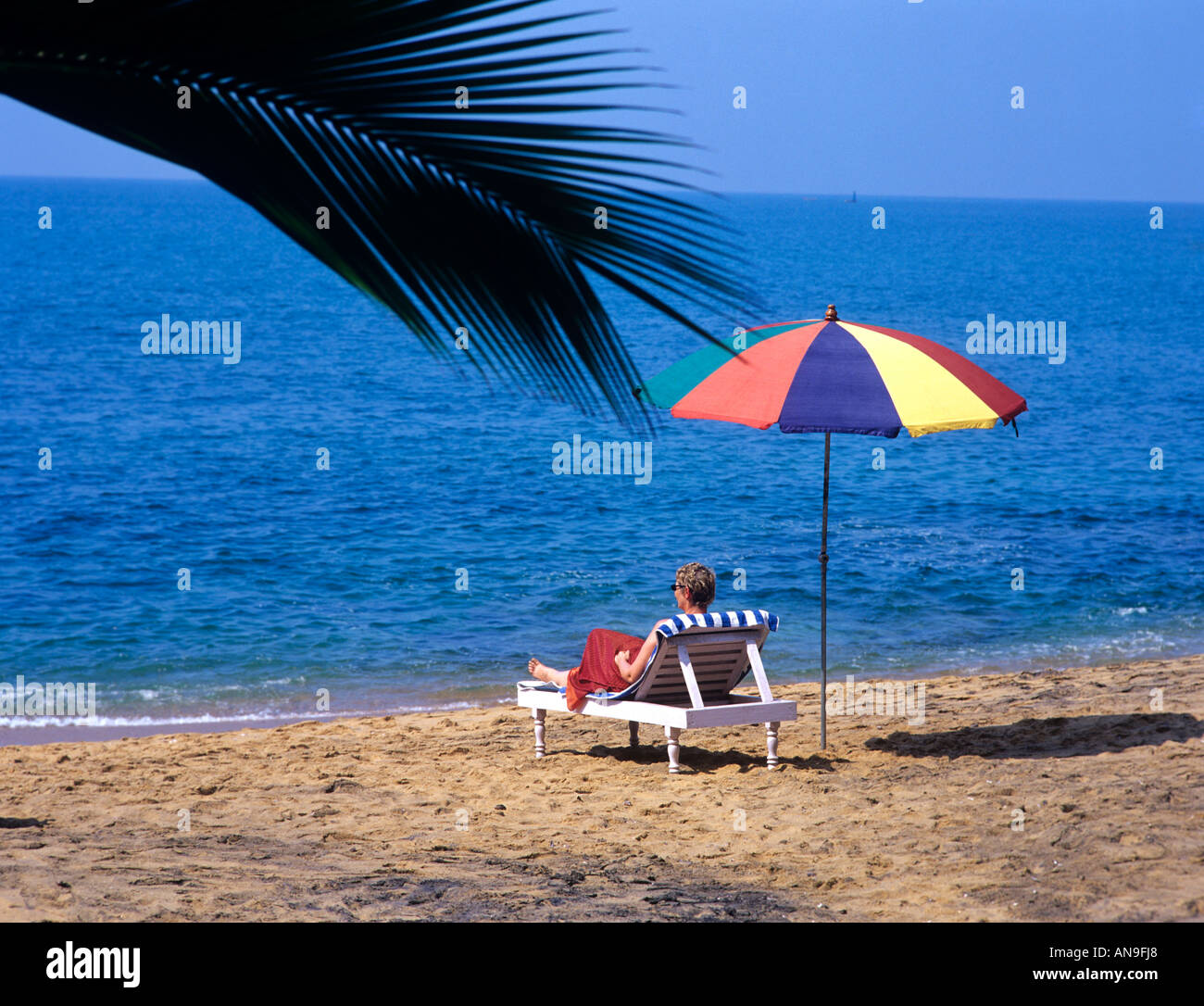 BEACH IN KOVALAM TRIVANDRUM Stock Photo - Alamy