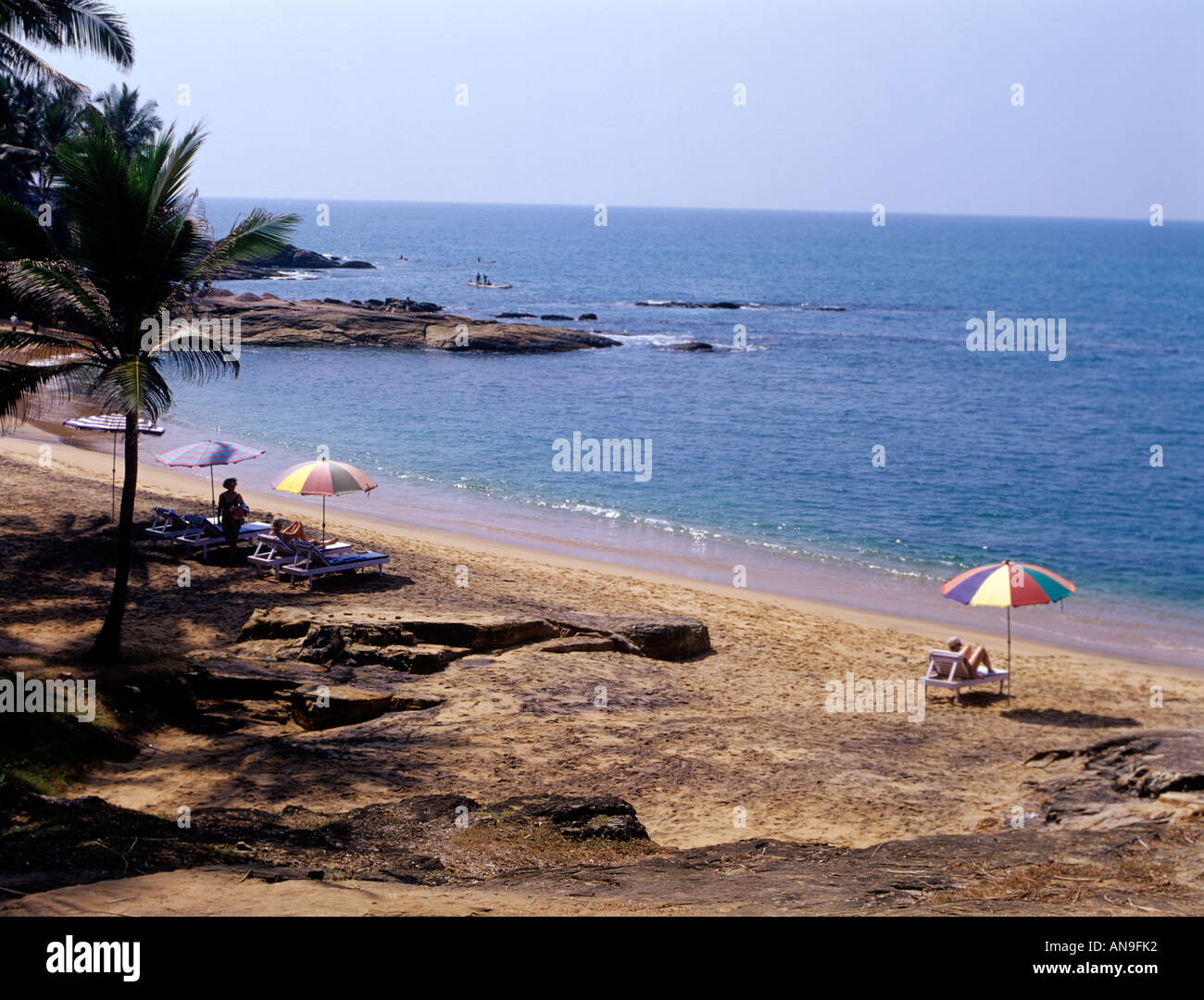 BEACH IN KOVALAM TRIVANDRUM Stock Photo - Alamy
