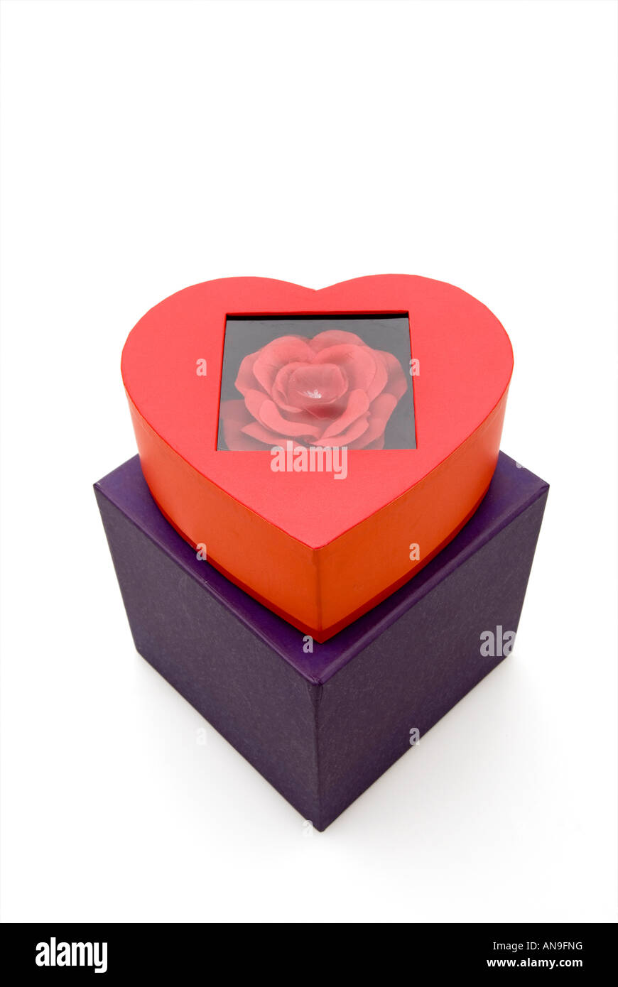 Heart candy boxes hi-res stock photography and images - Alamy