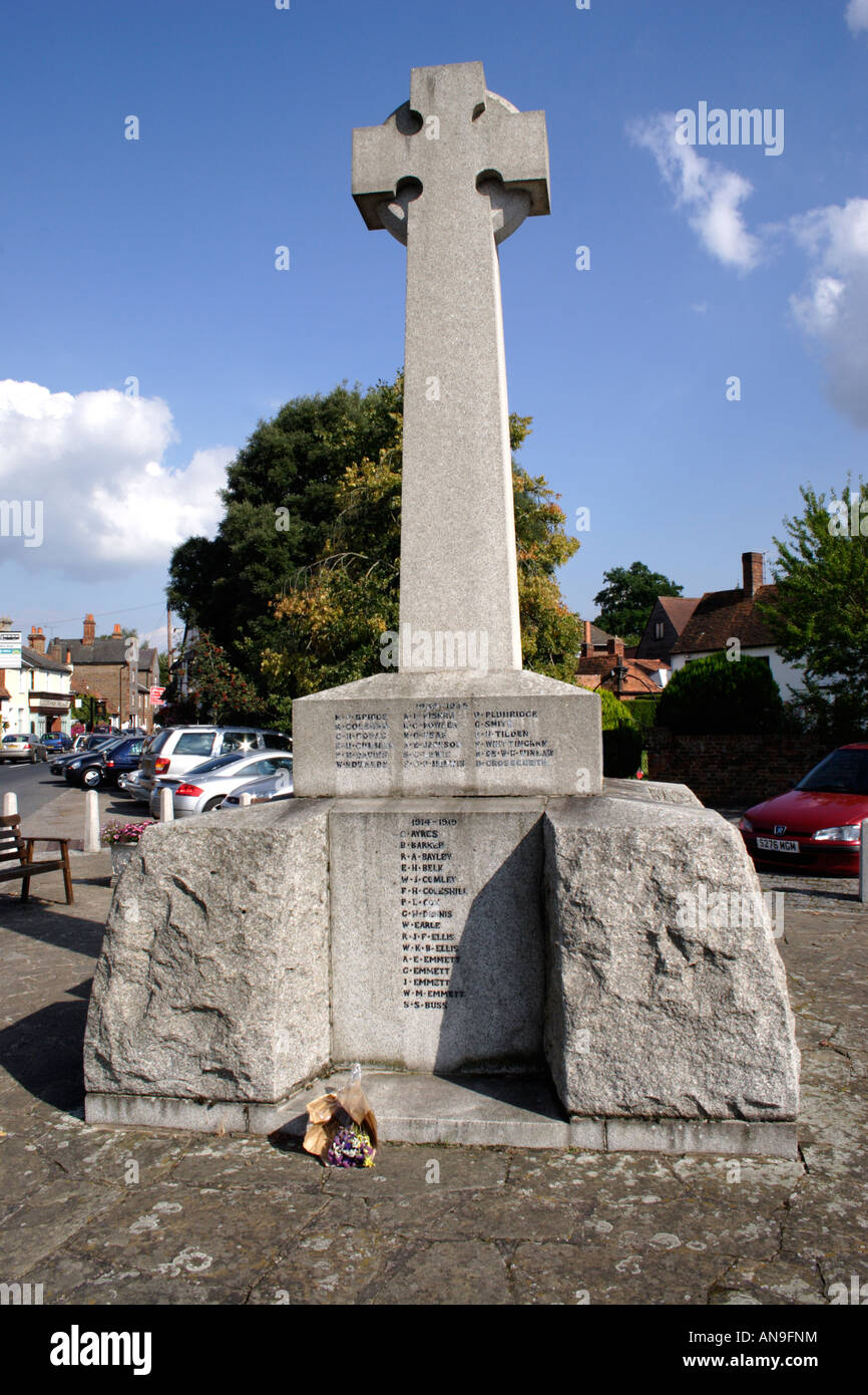 War memorial Cookham Berkshire Stock Photo - Alamy