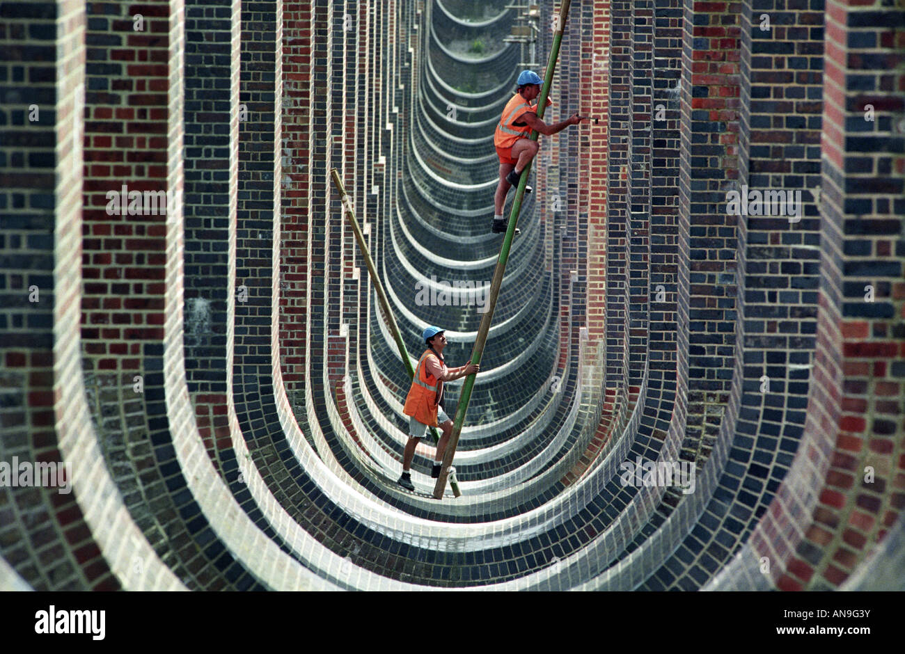 Balcombe Viaduct which carries the London Brighton and South Coast ...