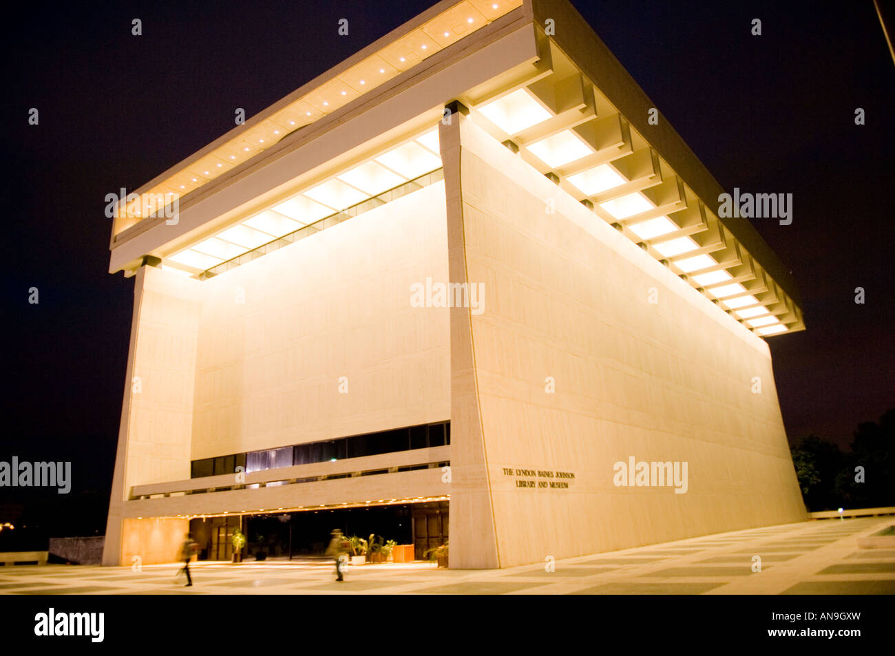 LBJ Library in Austin Texas Stock Photo - Alamy