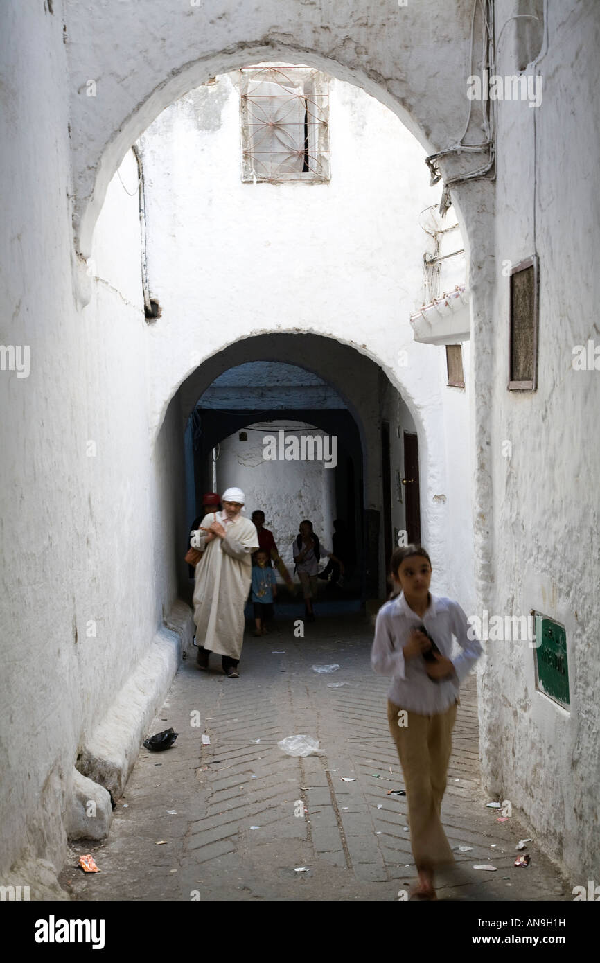 Tetouan medina walking hi-res stock photography and images - Alamy