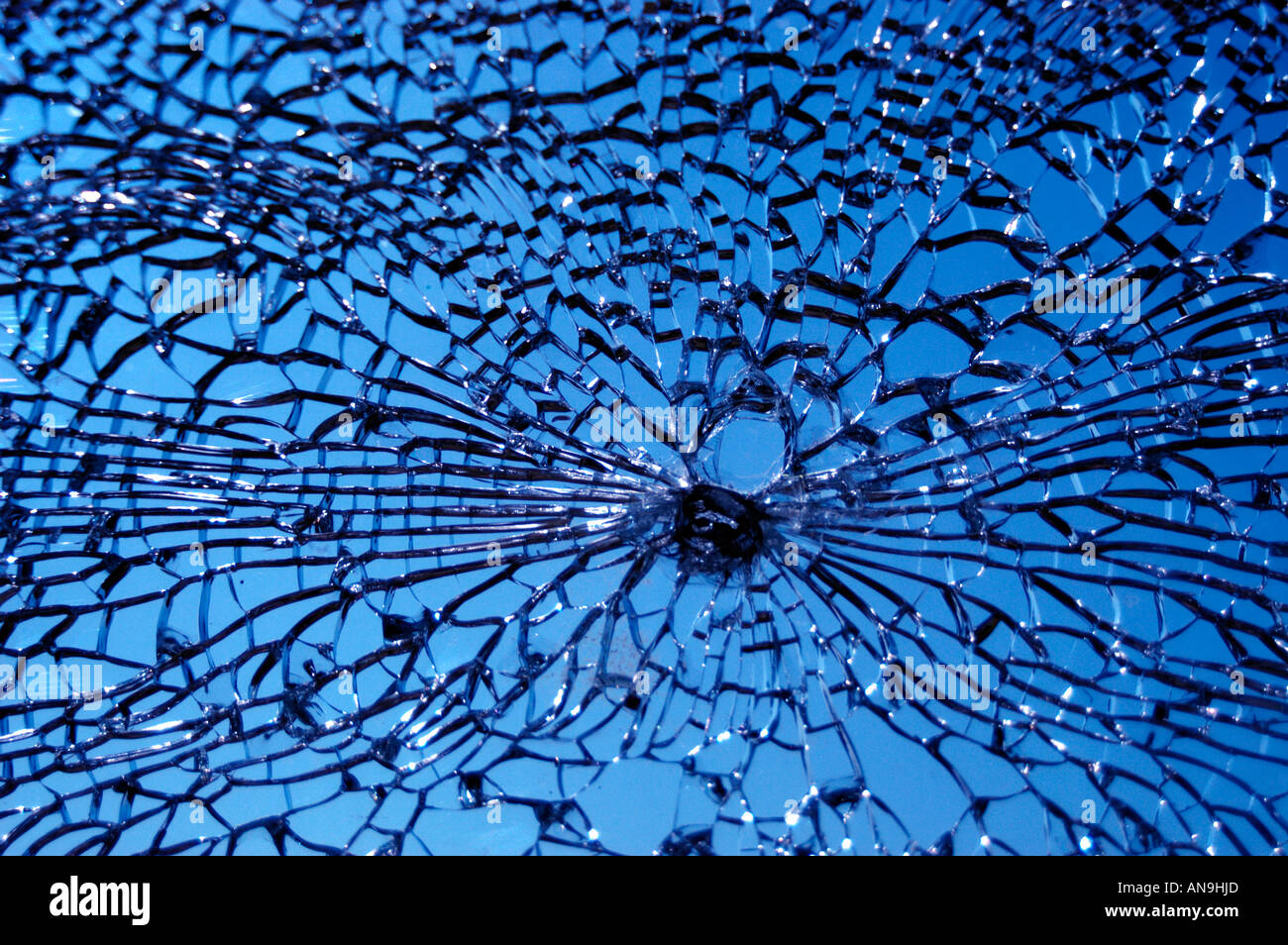 Bullets shattered glass hi-res stock photography and images - Alamy