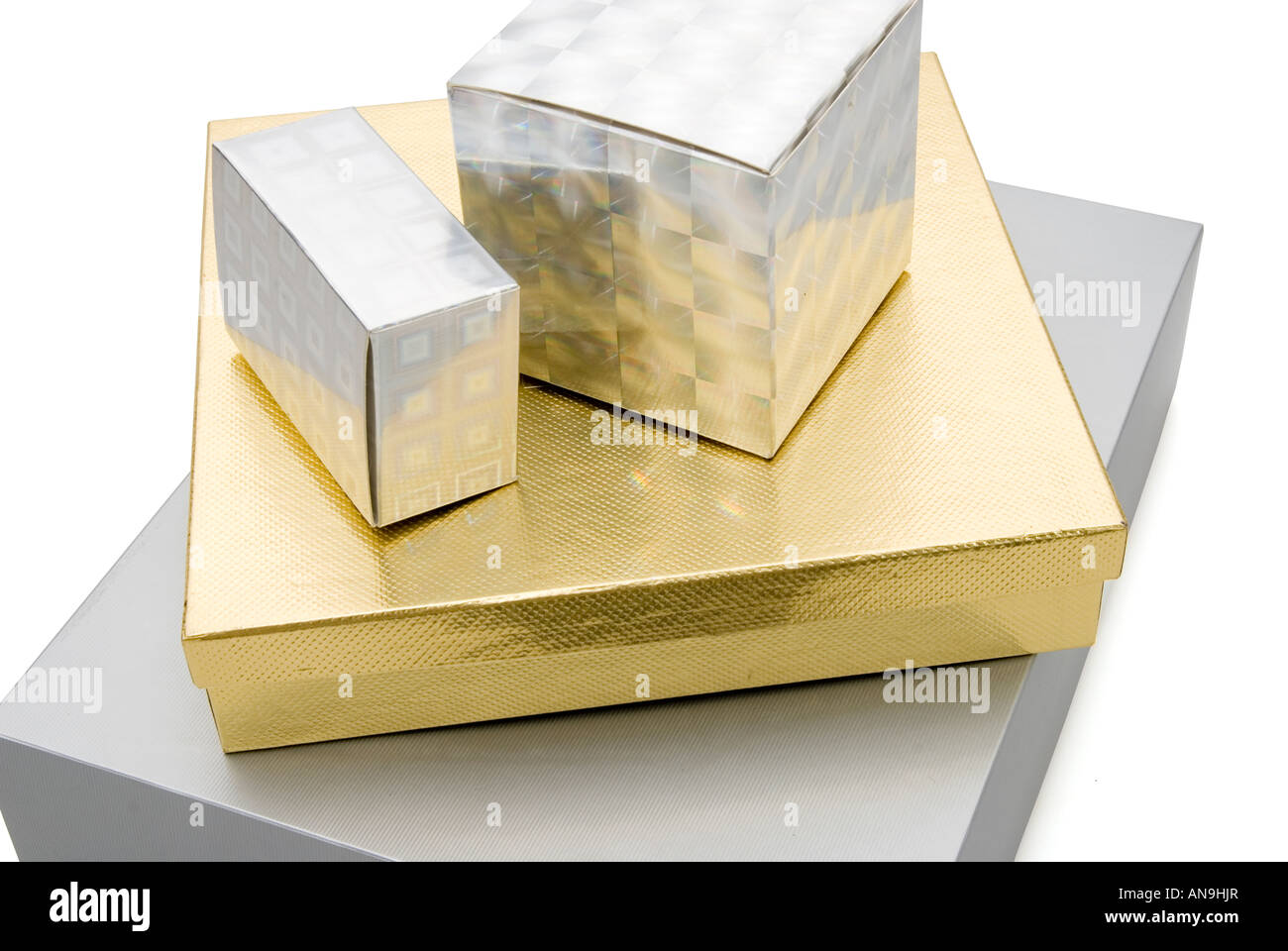 boxes of presents gifts Stock Photo - Alamy