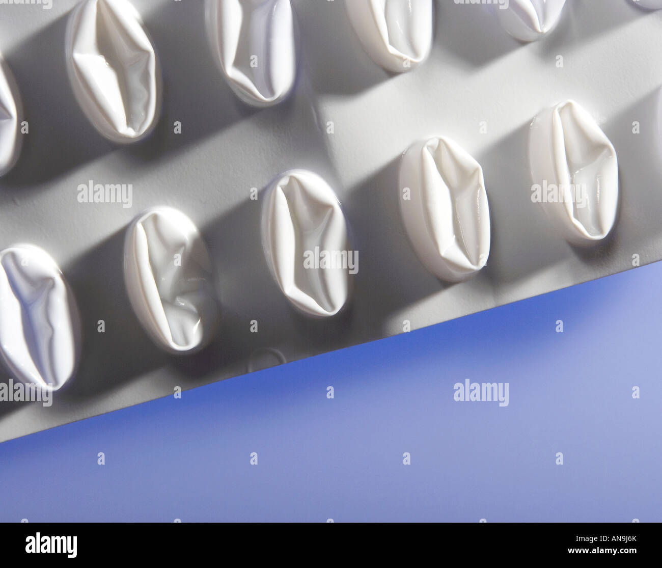 Tablets in Plastic Stock Photo - Alamy