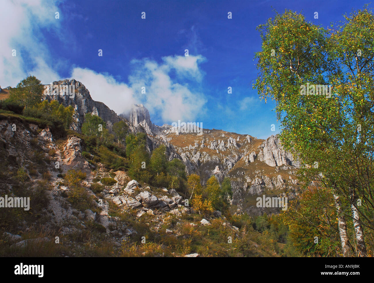 Grigna Meridionale mountain Valsassina province of Lecco Lombardy Italy ...