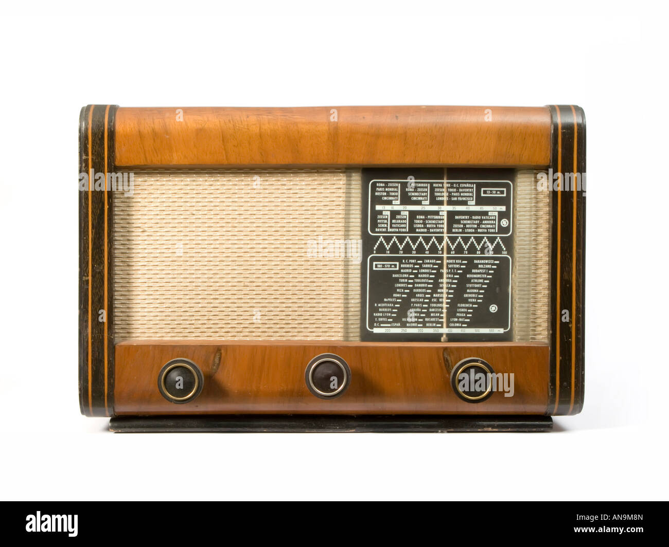 Old radio hi-res stock photography and images - Alamy