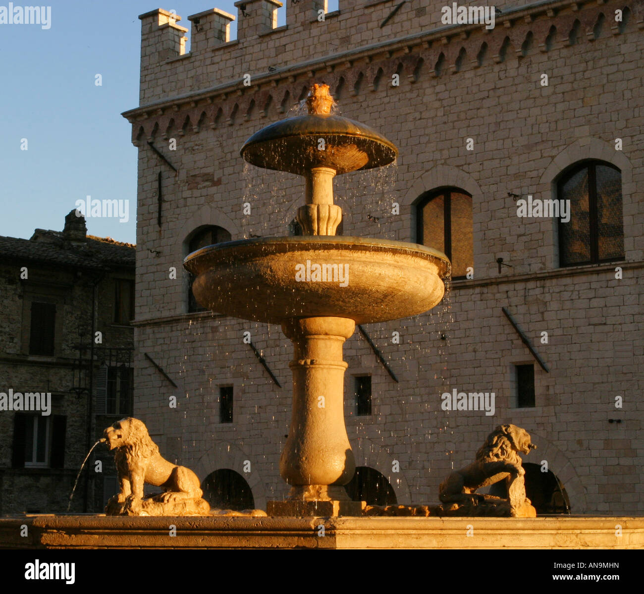 Fountain In Italy Stock Photo - Alamy
