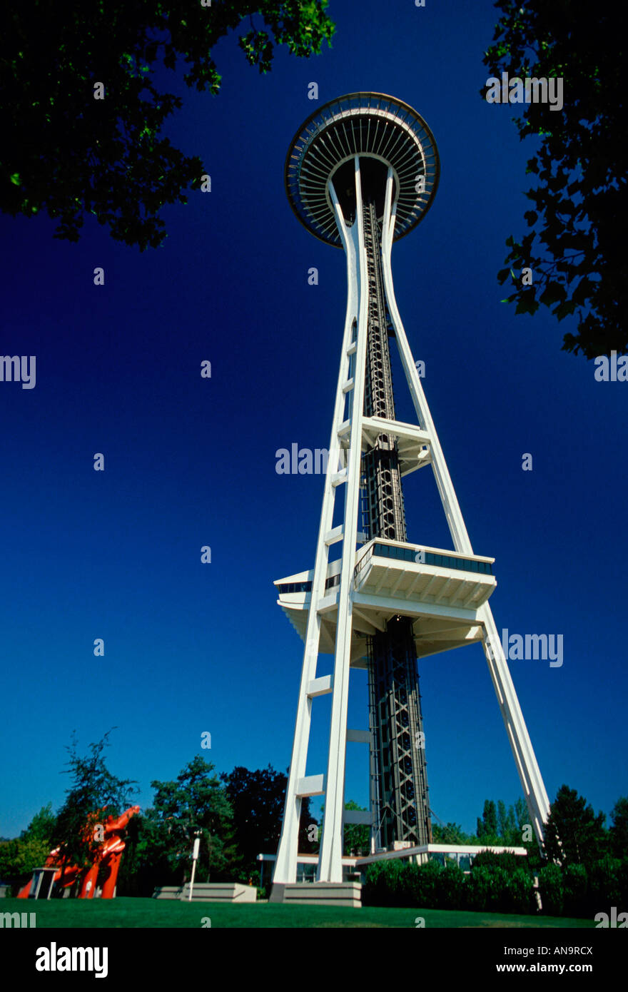 Space Needle, city of Seattle, Seattle, Washington, United States ...