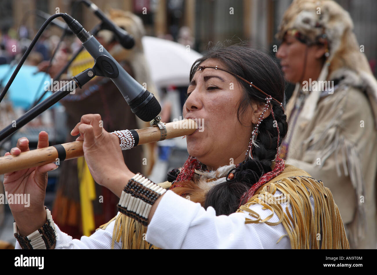 Traditional Inca music played by Urpi Paloma a member of the Inca music ...